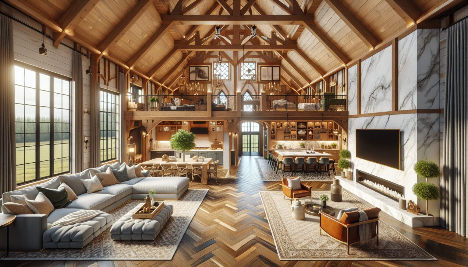 Luxury 5 Bedroom Barndominium Floor Plan Unveiling Opulent Living ...