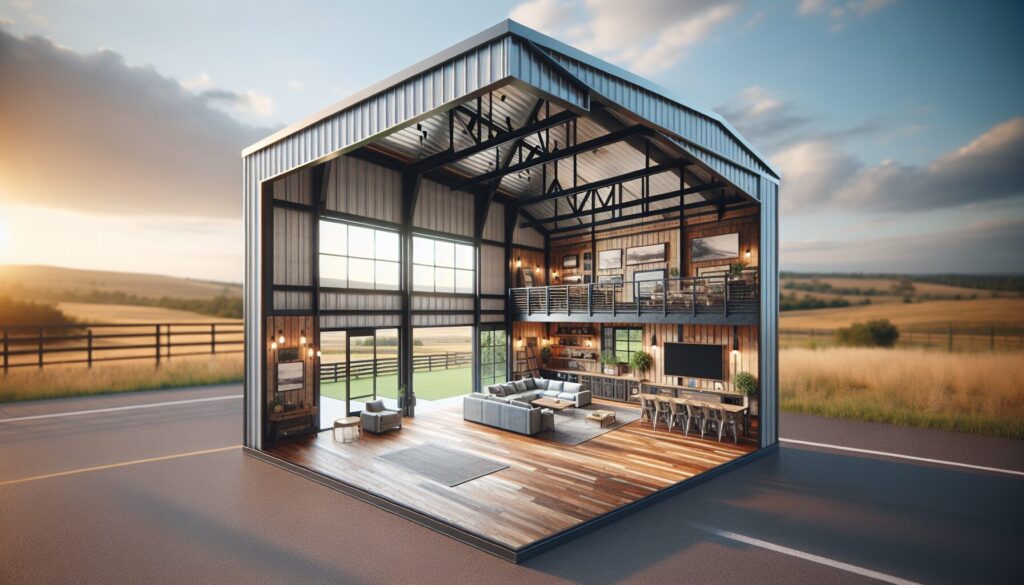 Innovative Metal Barndominium Kit Simplifying Modern Living - Modern ...